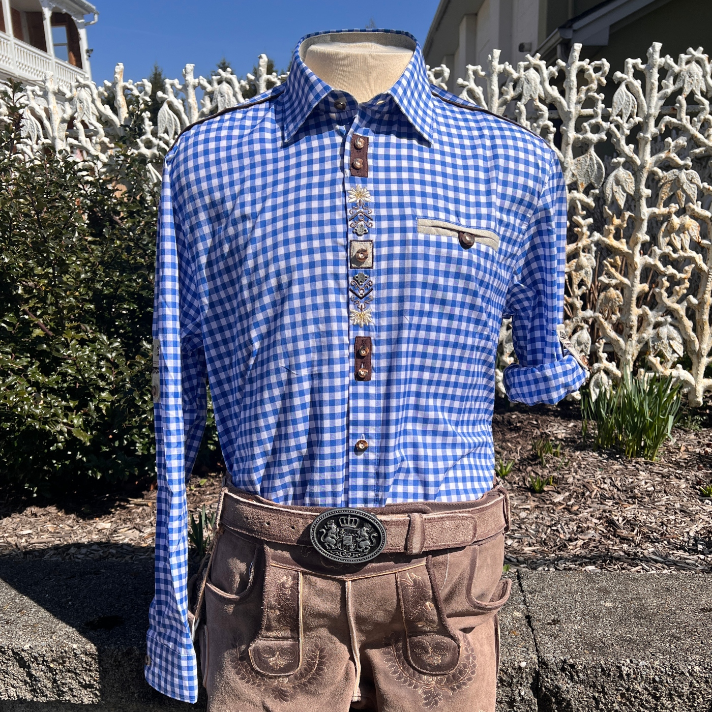 Traditional German Shirts - Bavarian Style Trachten Shirts