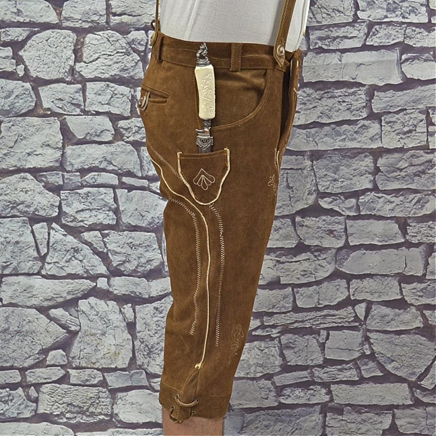 Brown Bundhosen with Suspenders Limited Sizes - German Attire - Ernst Licht