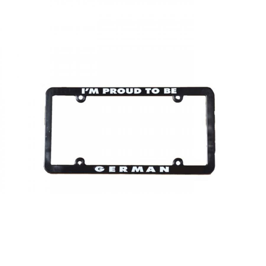 License plate frame