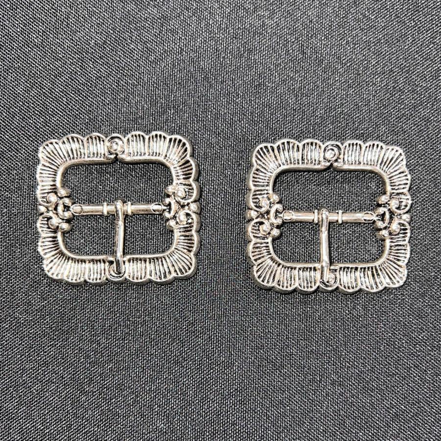 Leather Suspender Buckles (Pair) - Ernst Licht